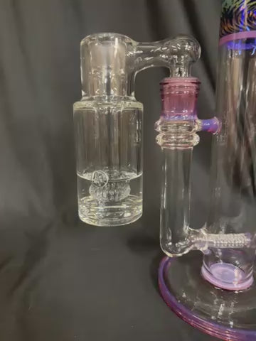 Catch with gridded shower head perc with 60mm can – AshMe Glass