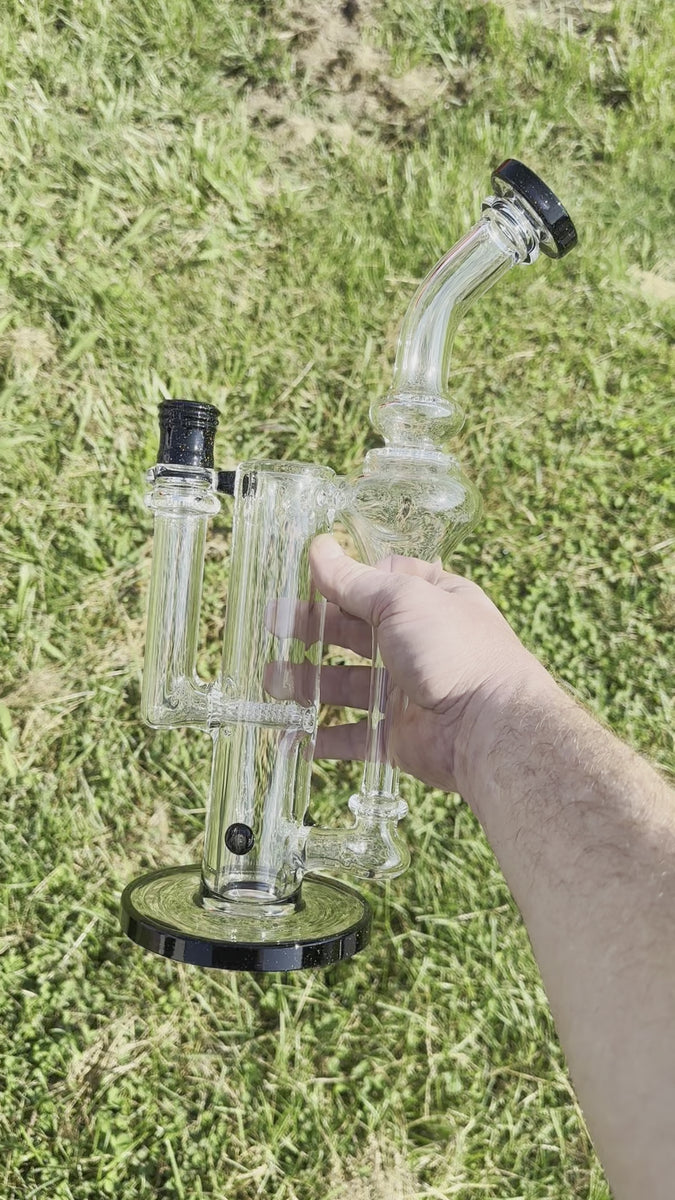 60hole rig with spinner drain and opal – AshMe Glass