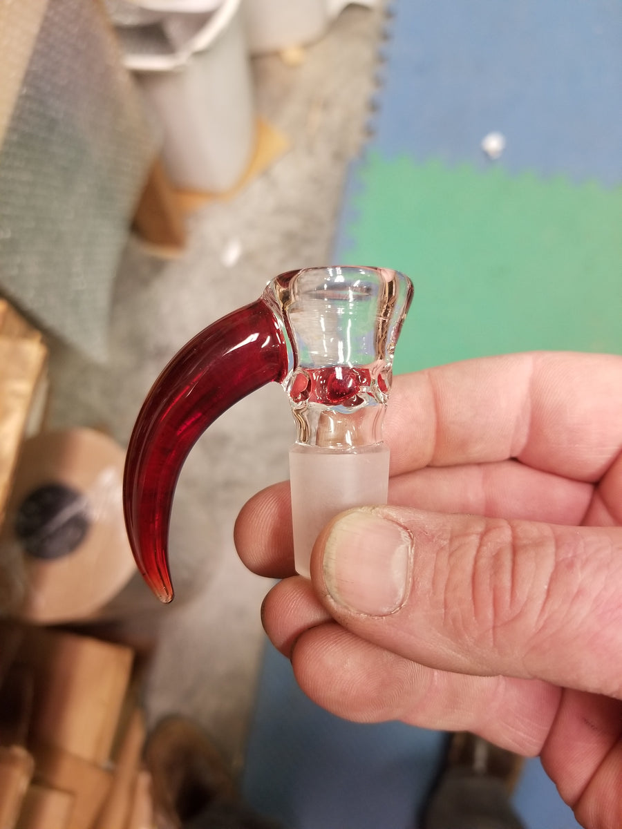 Slide 4 hole color hook – AshMe Glass