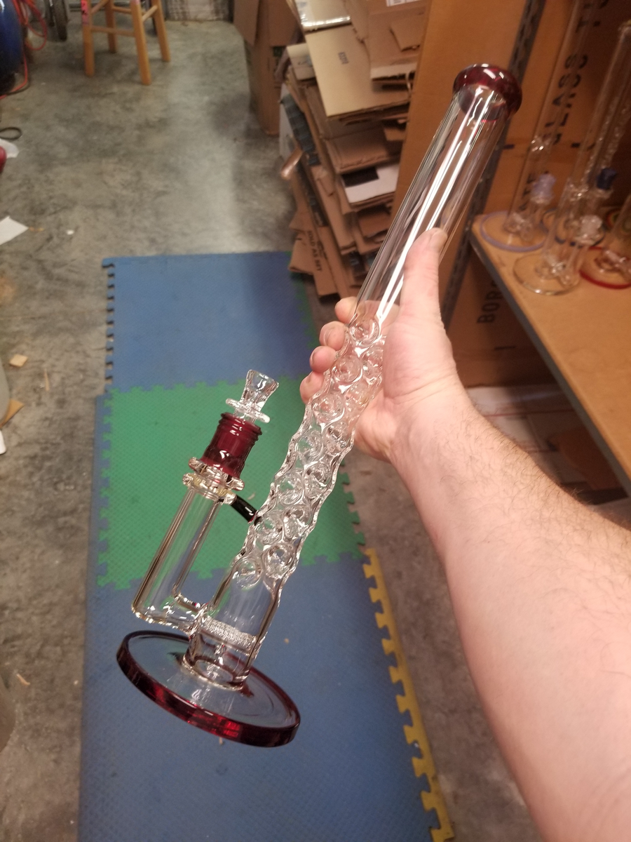 Mega Pinch in color with Perc options – AshMe Glass